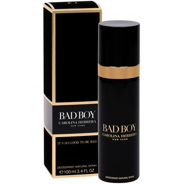 CAROLINA HERRERA - BAD BOY BODY SPRAY | PR1395 - 100ML - 8411061958544 ...